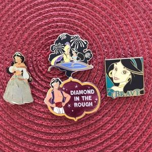 Disney | Other | Disney Aladdin Pins | Poshmark